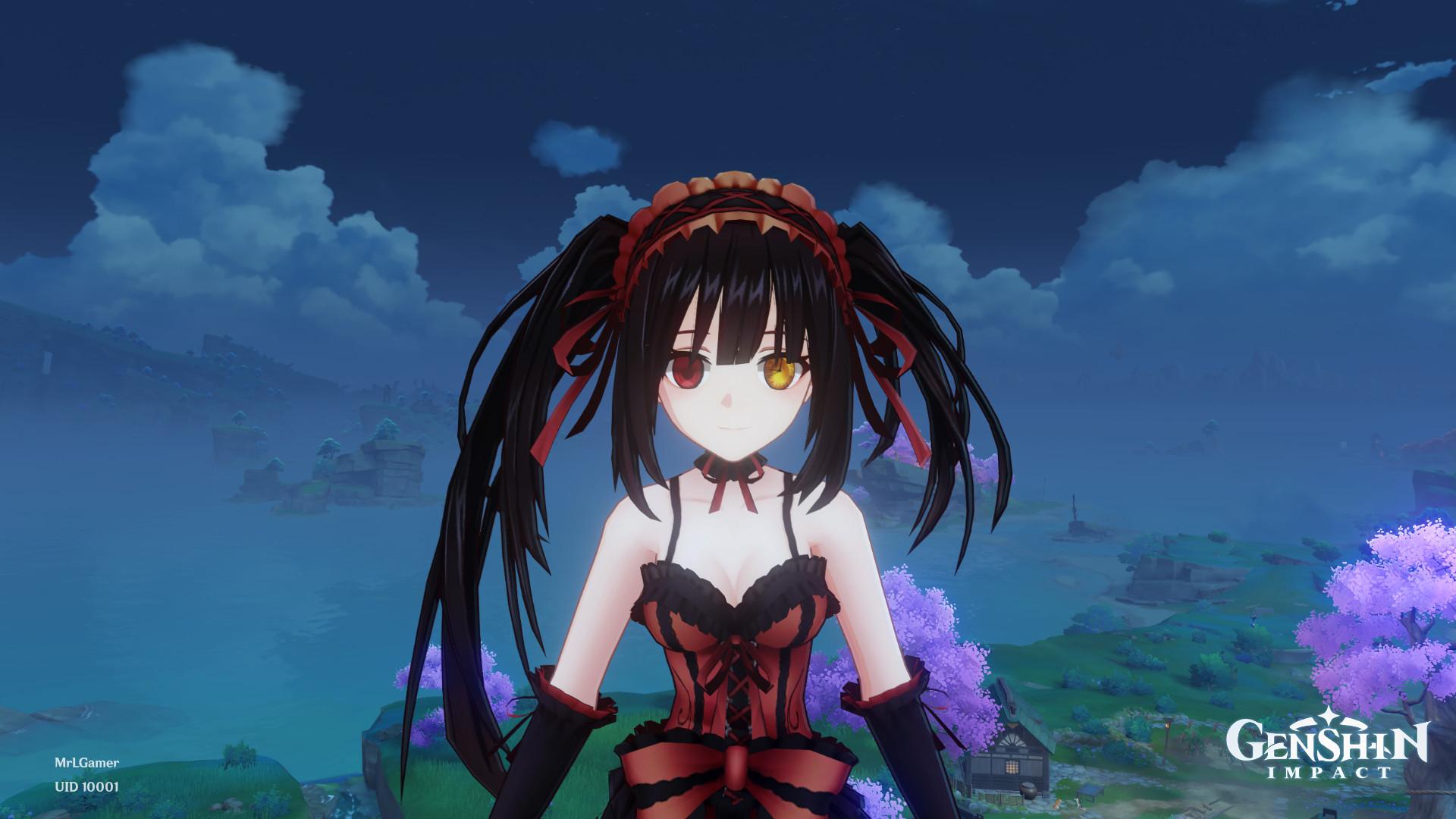Kurumi Tokisaki apparaît dans un nouveau mod Genshin Impact - Funeral ...